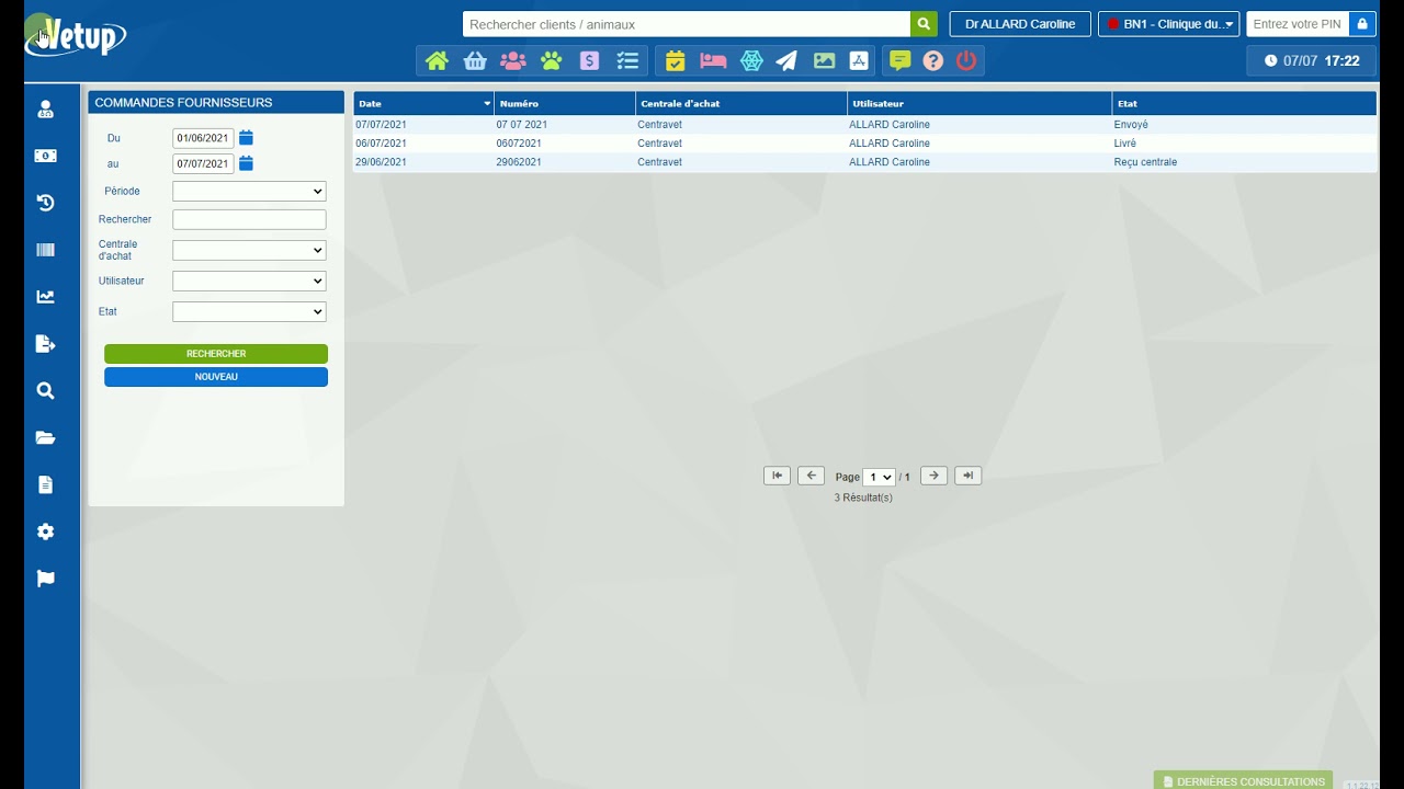 Formation commandes - passer commande Archives - Vetup Help