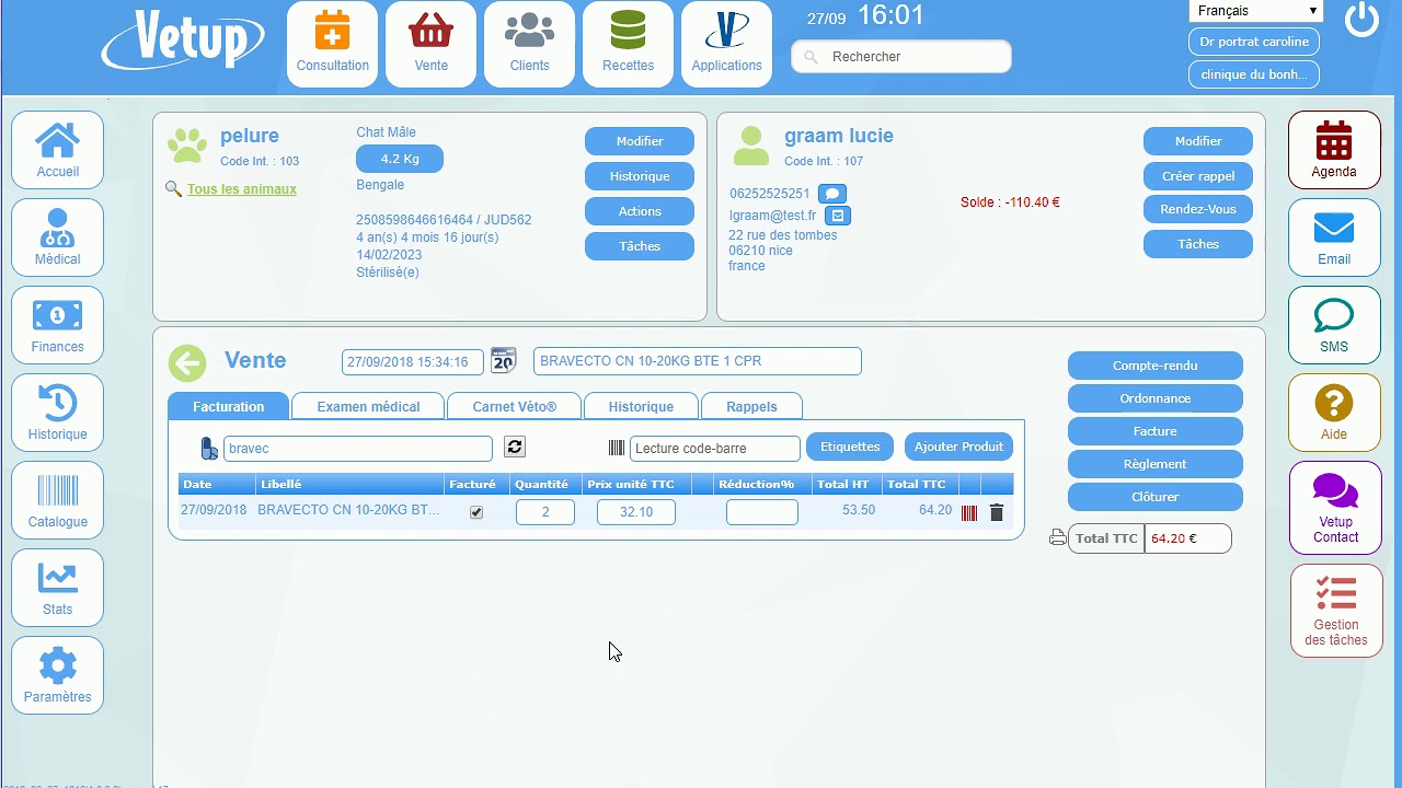 Réserver un produit qui n'est plus en stock pour un client - Vetup Help